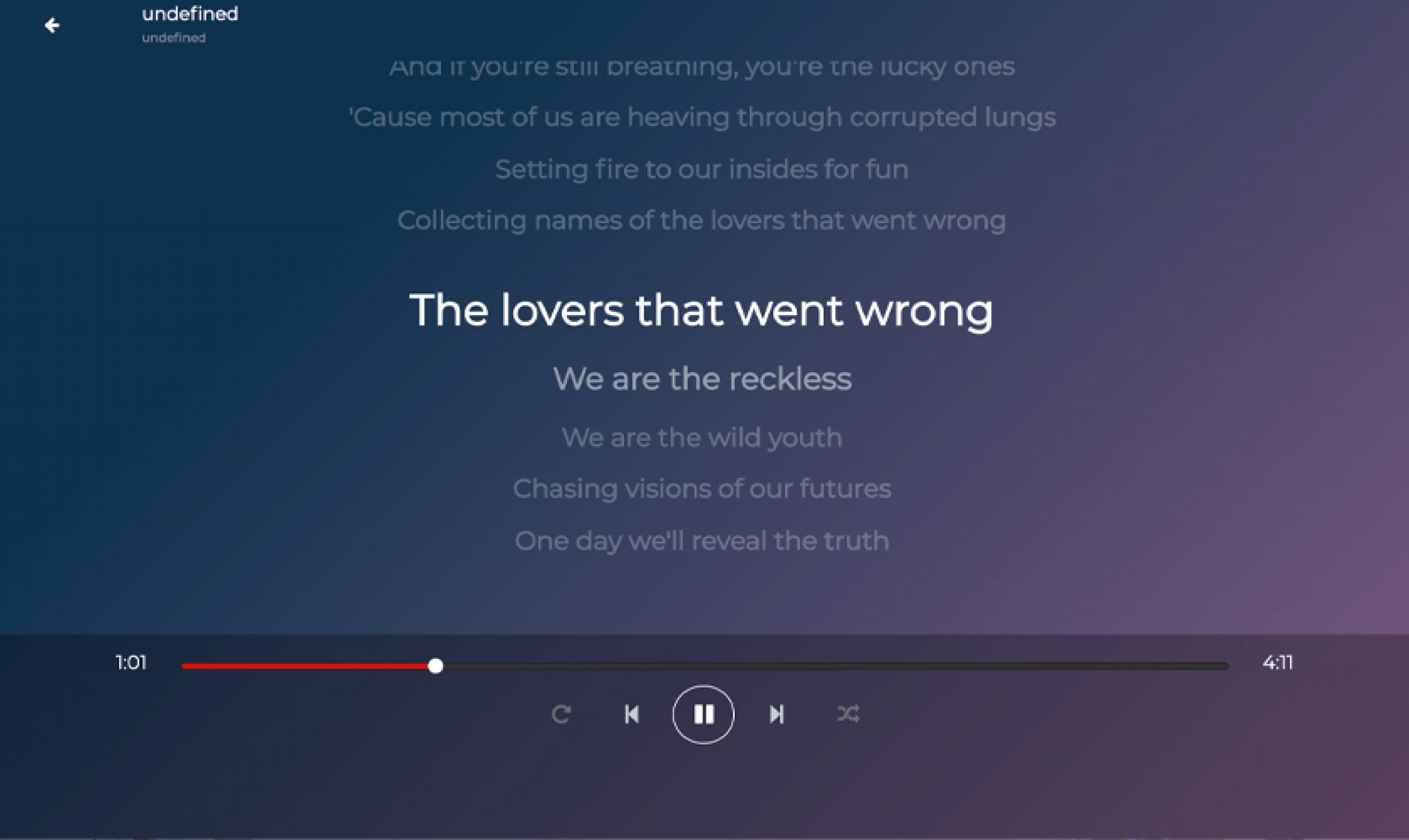 25 Free Html Music Player Examples Ui Fresh